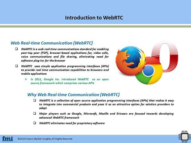 Web Real-Time Communication (WebRTC) Solution Market- Global Industry Analysis, Size and ...